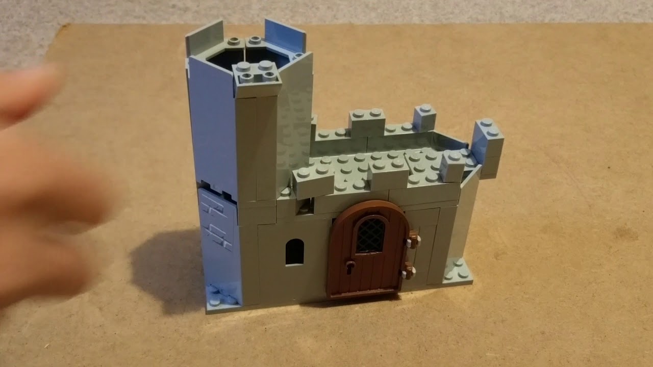 Lego castle tutorial - YouTube