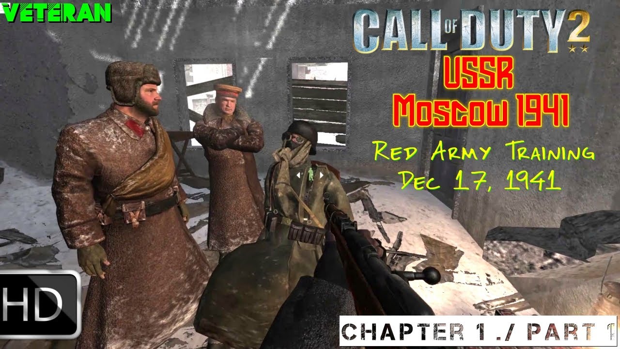 Call of Duty 2: Moscow 1941. Mission 1 - YouTube