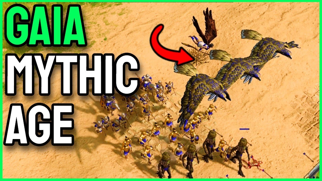 Age of Mythology Retold - Rank #1 Plays Gaia! - YouTube