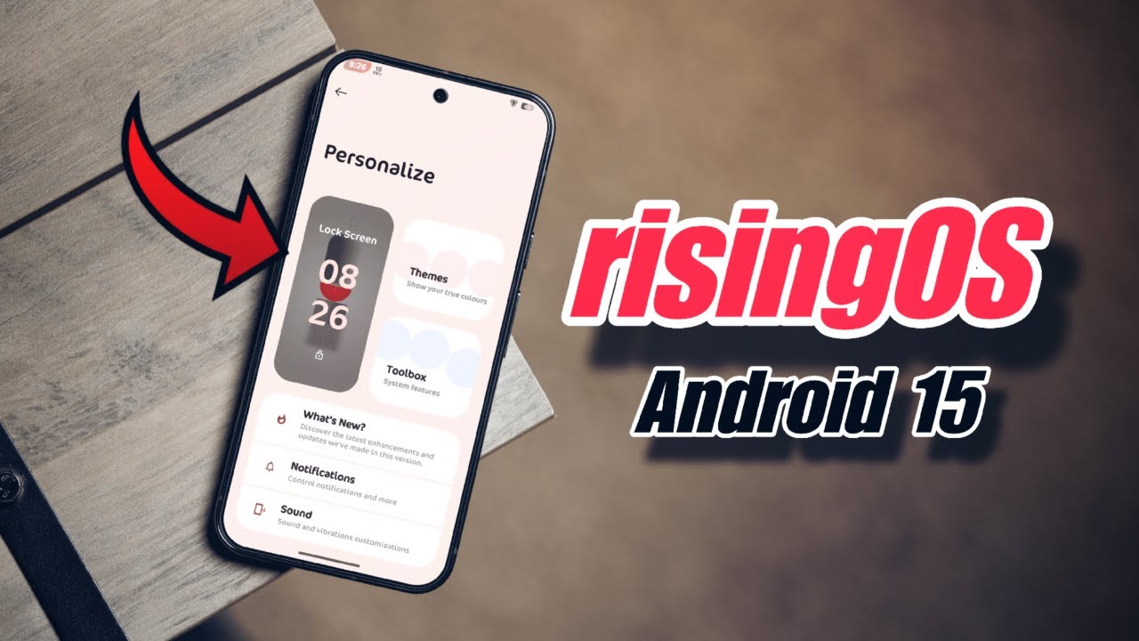 Android 15 Custom ROM is here: ft. risingOS | Customizations Everywhere 🤩 - YouTube