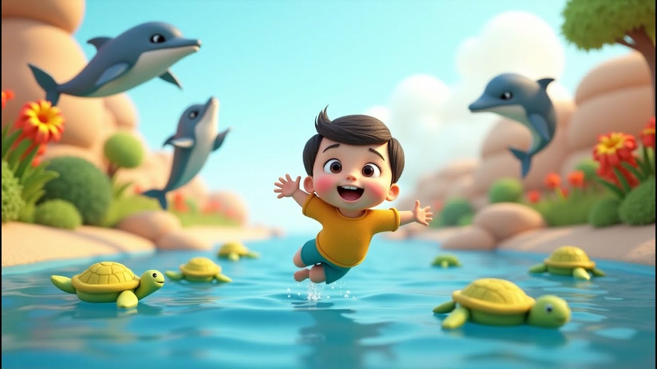 Starlight and the Twinkling Starfish | Nursery Rhyme & Kids Song - YouTube