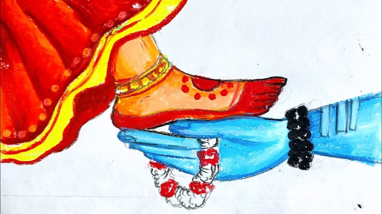 How to draw siva parvati. Siva parvati drawing easy and step by step ...