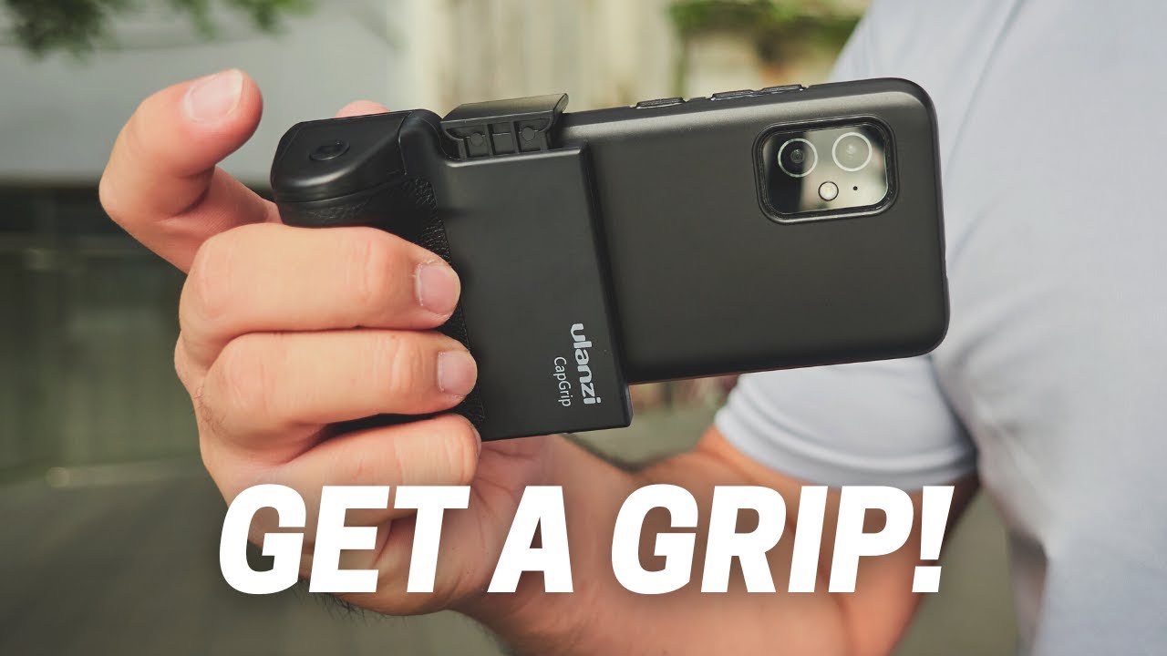 Useful $8 Camera Grip For Your Smartphone - ULANZI CAPGRIP - YouTube
