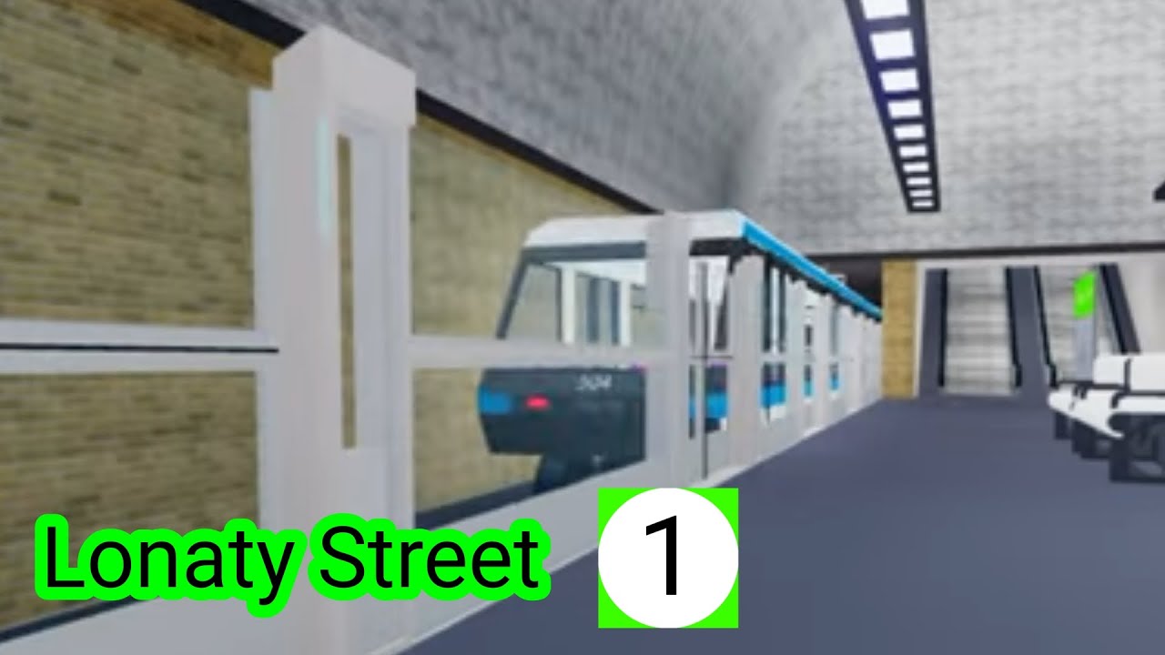 Lonaty Street Line 1 - Automatic Subway Roblox - YouTube