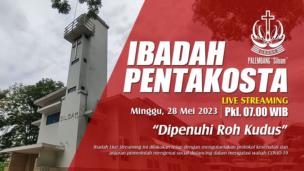 Live Streaming Ibadah Pentakosta 28 Mei 2023 Pdt Feri Nugroho