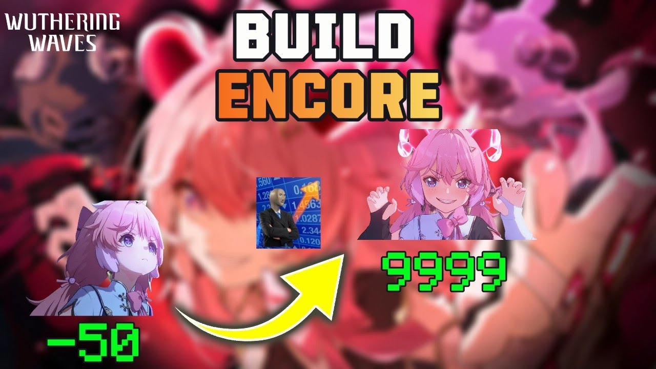 Guía de Build para Encore - Equipos y Rotación Wuthering Waves - YouTube