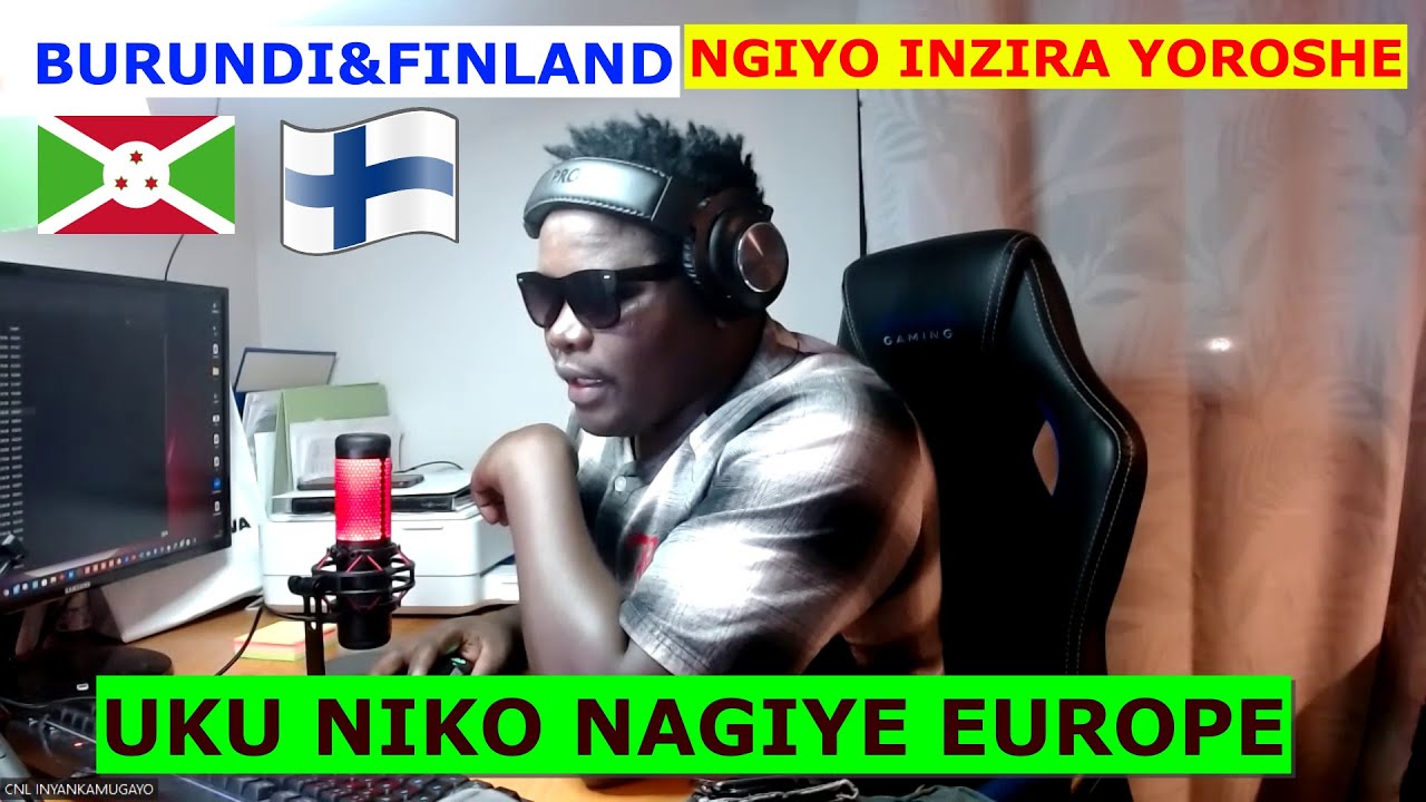 Inzira yoroshe yo kuja Europe na Amerika || Daniel Mugisha avuze ahoyaciye hose gushika Finland ...