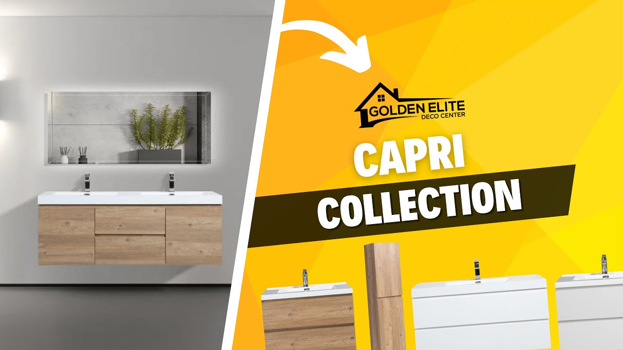 Discover the Capri Collection in Rough Oak or White: Top Bathroom ...