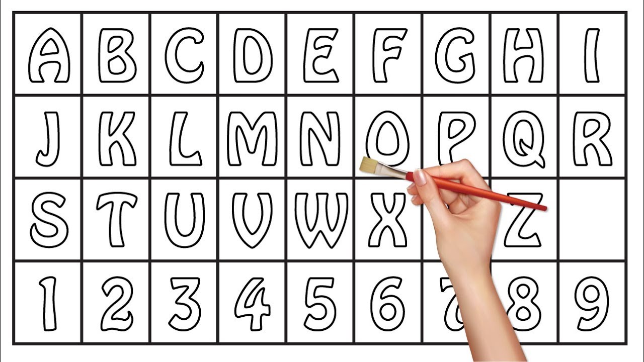 How to Write Letters for Children - Teaching Writing ABC for Preschool ...