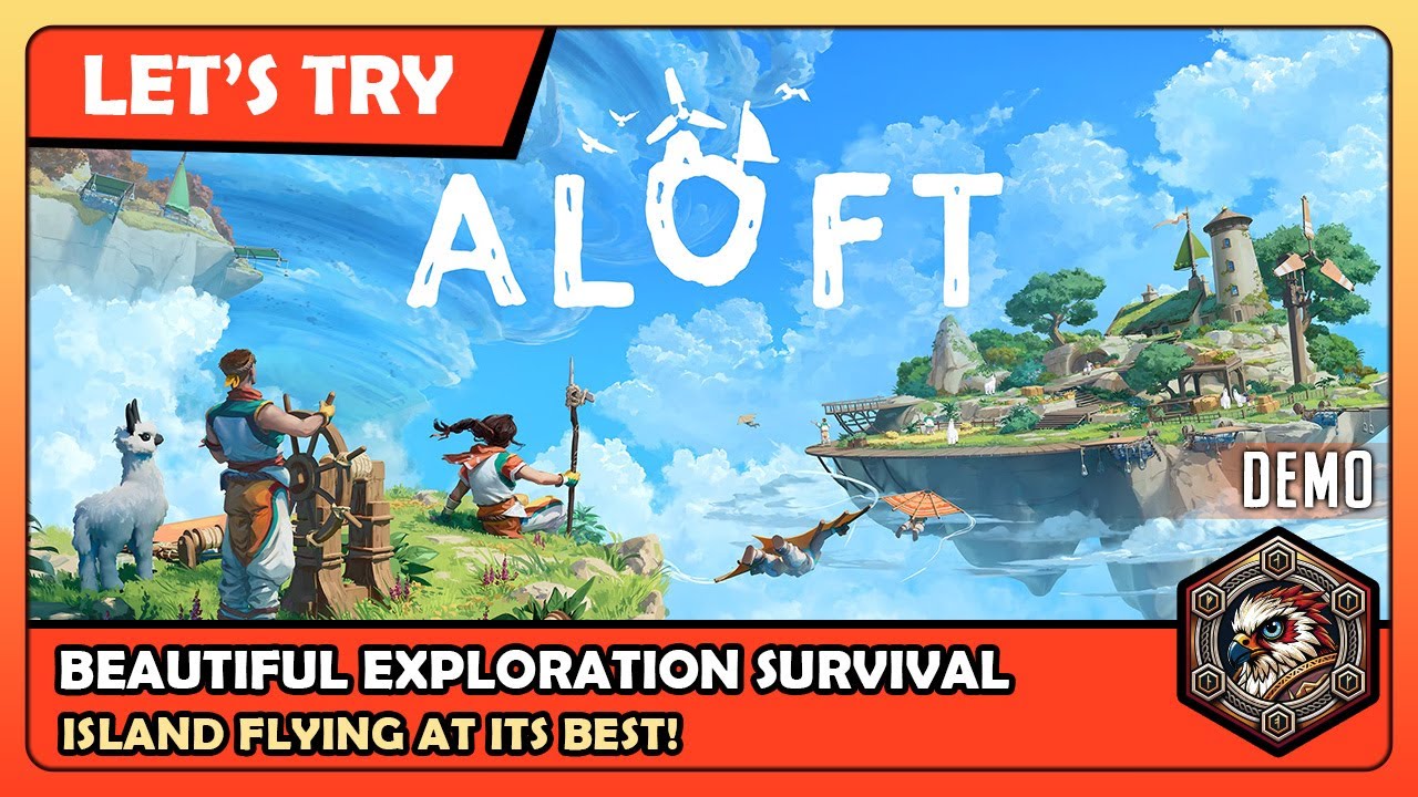 Aloft | Demo | Game Play | Let's Try | Beautiful Survival Exploration ...