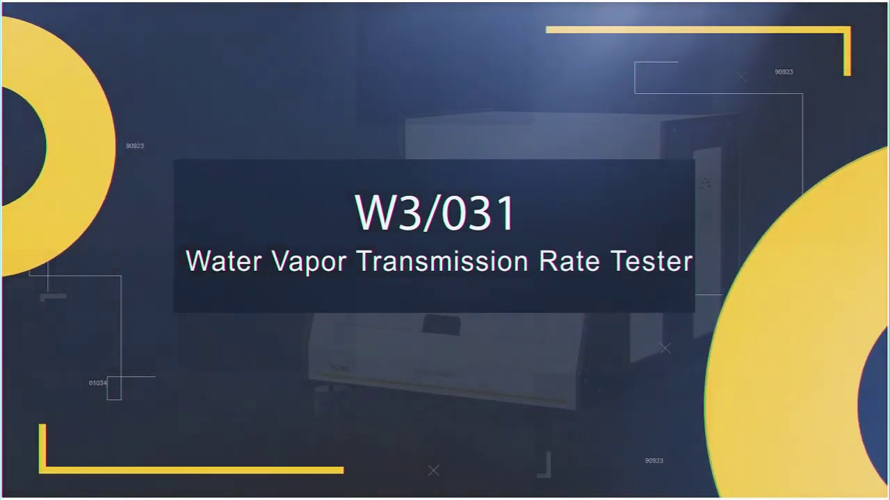 Labthink W3/031 Water Vapor Permeability Tester (Cup Method) - YouTube