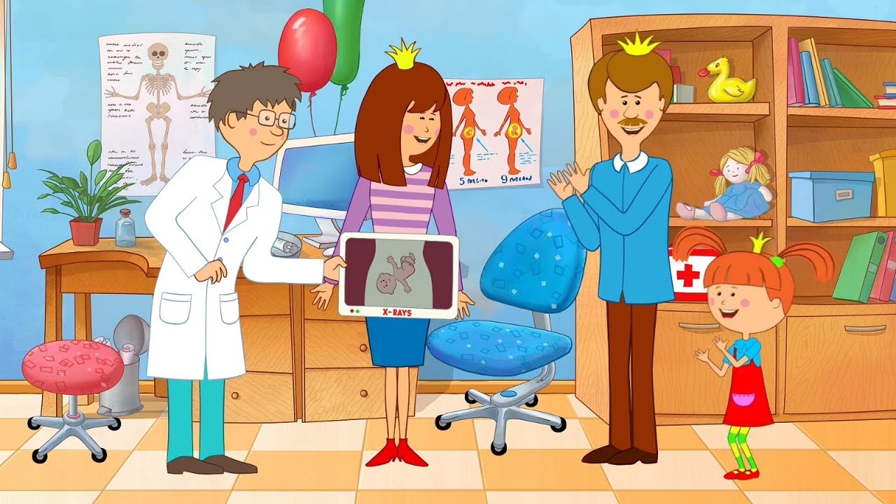 The Little Princess - A Real baby brother 👶 - Songs and nursery rhymes ...