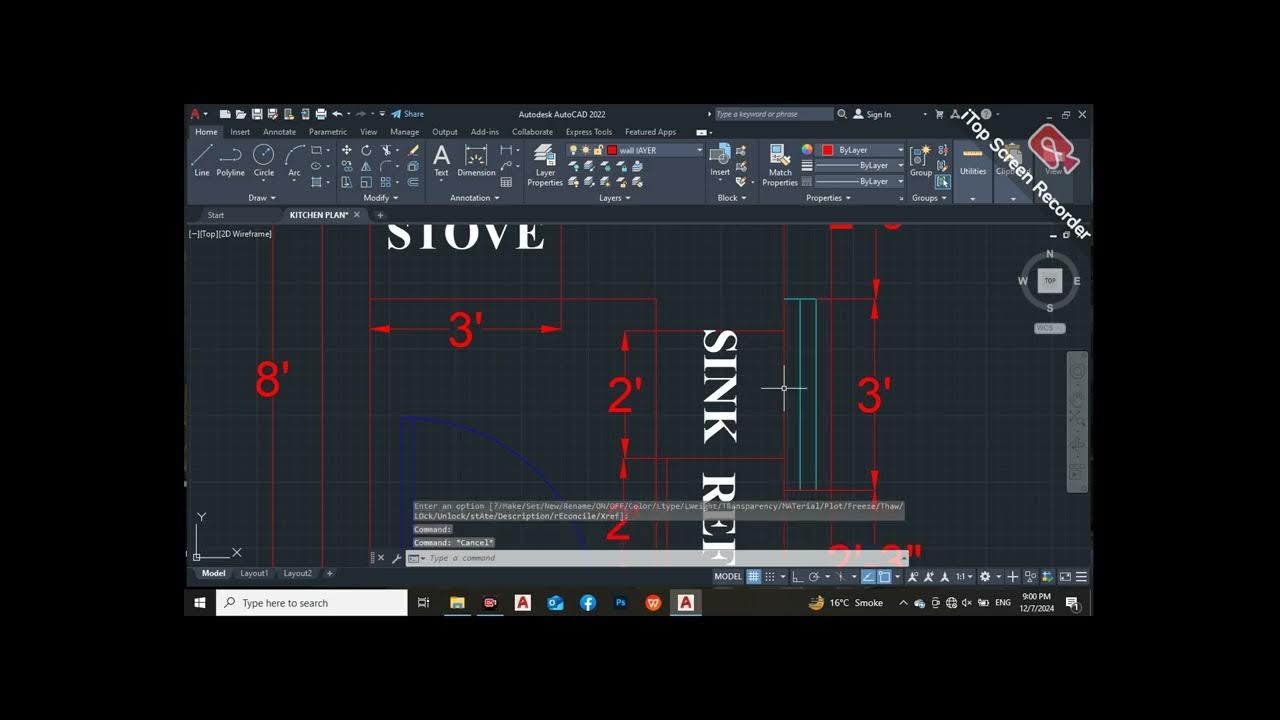 HOW TO WORK IN LAYERS IN AUTOCAD 2022 - YouTube