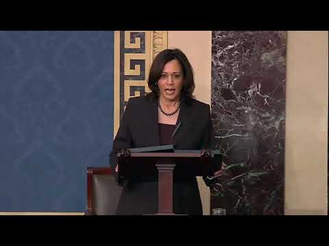 Senator Harris Delivers Remarks Ahead of President Trump's Impeachment ...
