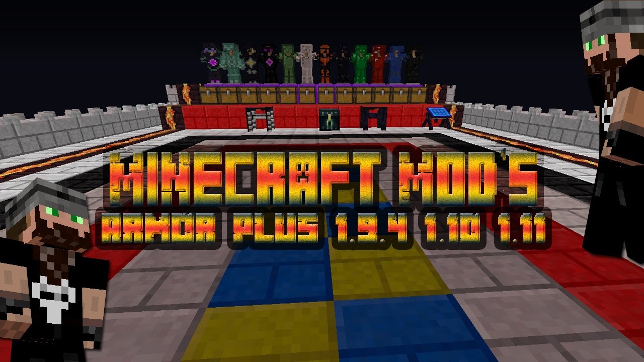 Minecraft Mod's - Armor Plus - Actualización - YouTube