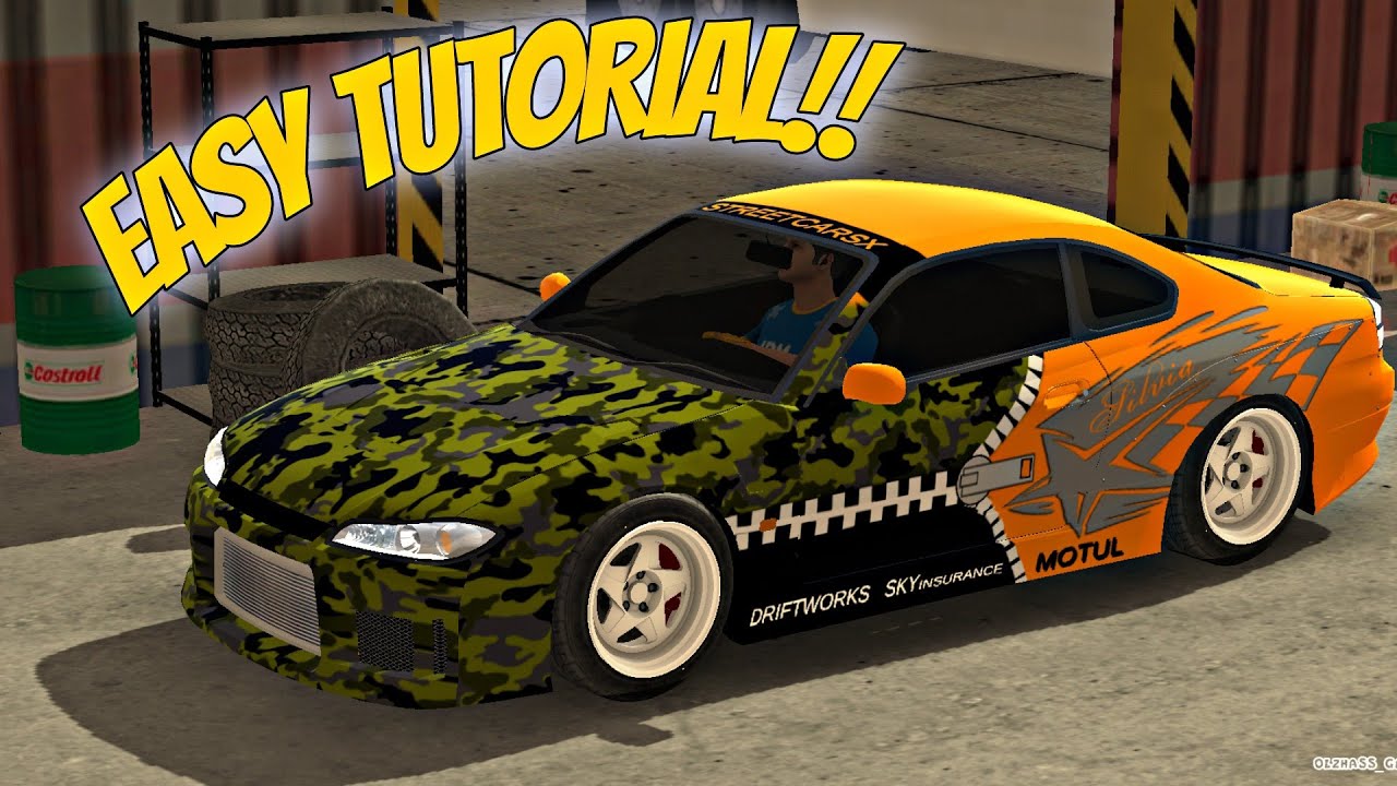 Nissan Silvia S15 Livery Tutorial | Easy Tutorial | Car Parking ...