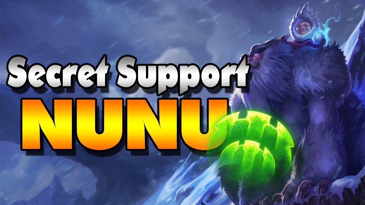 Secret Support Nunu (League of Legends) - YouTube