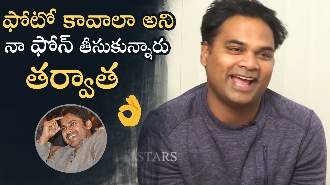 Actor Madhunandan Shares His First Selfie Moment With Pawan Kalyan ...