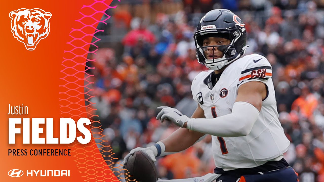 Justin Fields postgame press conference | Chicago Bears - YouTube