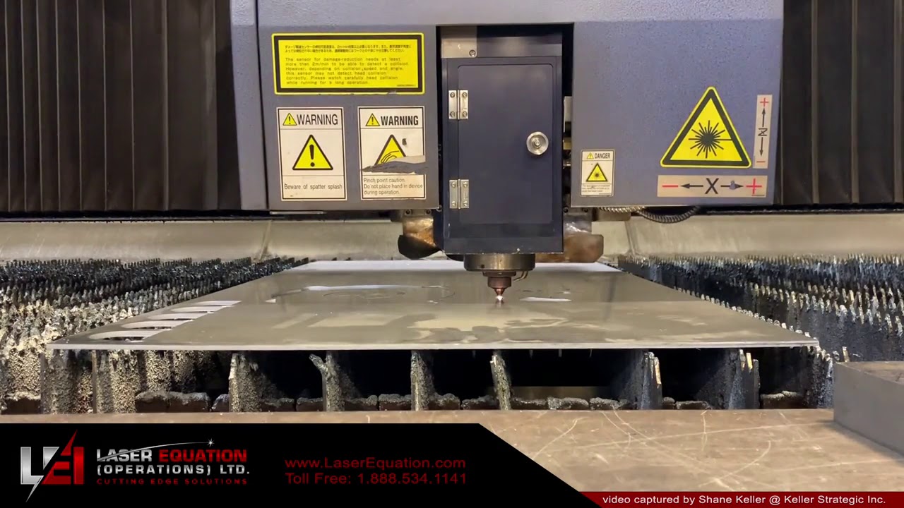 Laser Equation (Operations) Ltd. In Action - YouTube