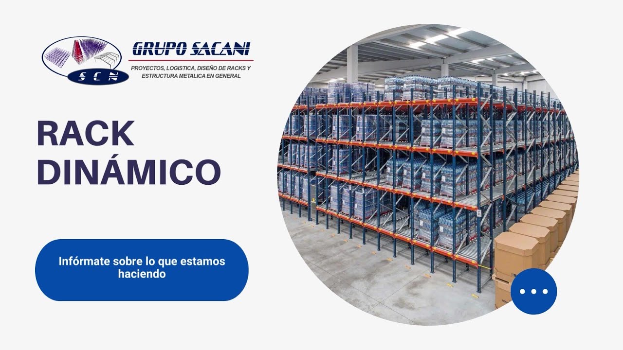 Rack Dinámico | Racks | Grupo Sacani - YouTube