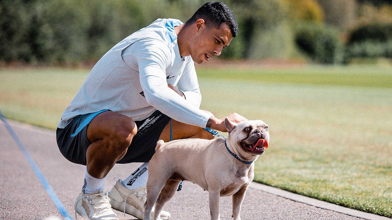 FOOTBALLERS & DOGS | MADDISON, BETH ENGLAND & PORRO MEET THE AMBASSA ...