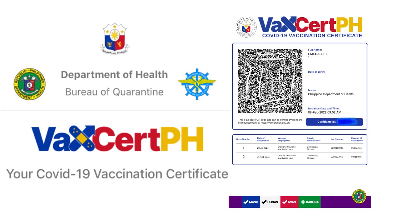 HOW TO GET YOUR VAX CERT ONLINE | VACCINATION CERTIFICATE || TUTORIAL ...