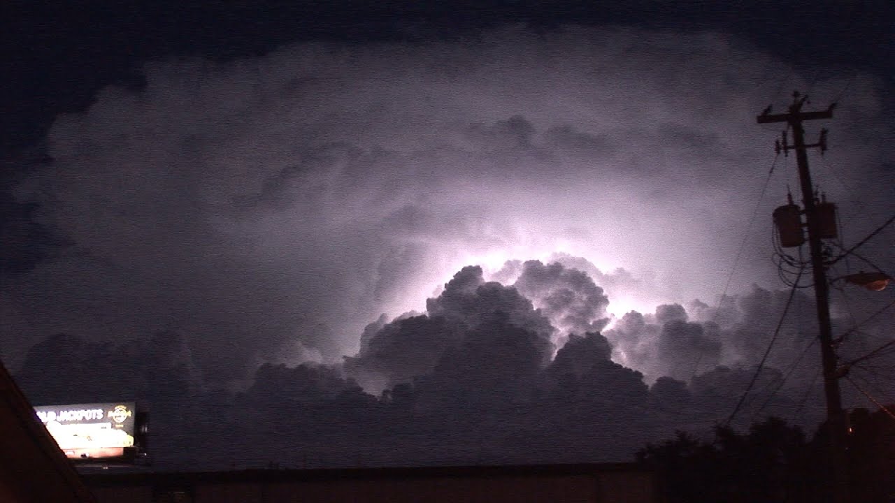 Most Lightning Strikes Per Minute Ever! Amazing Electrical Storm - YouTube
