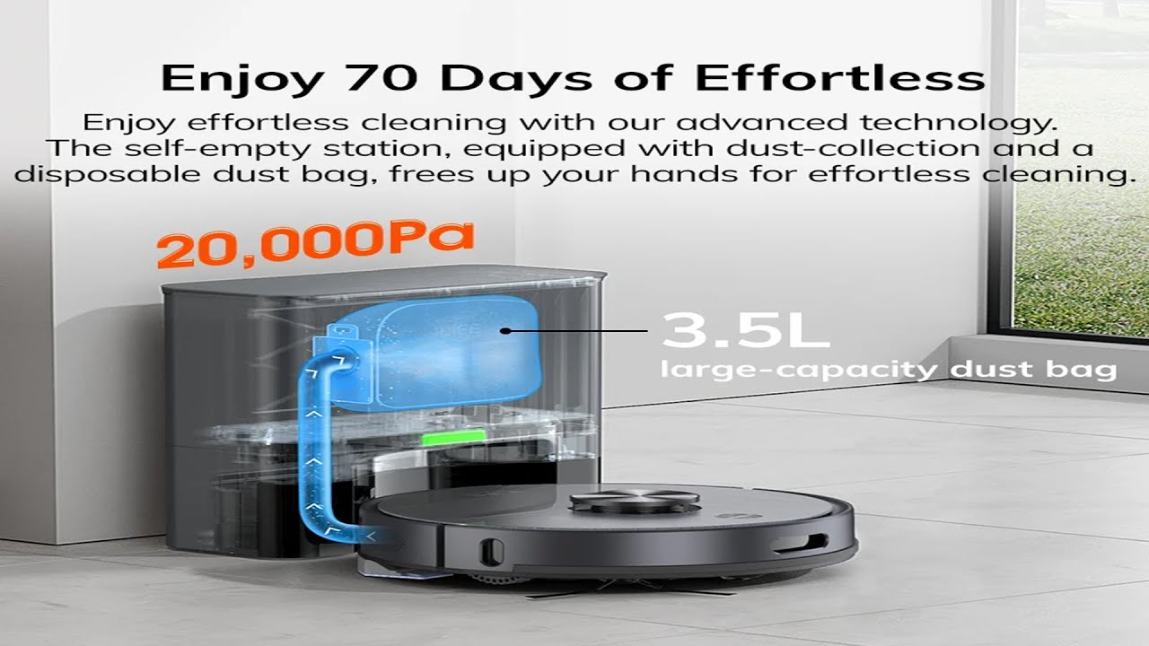 ILIFE T20S Robot Vacuum Cleaner | Mopping Wet / Dry Sweeping ...