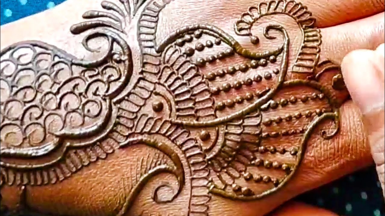 Mehandi Kaise Lagate Hain | Mehandi Ka Design | Kone Design | Mehandi ...
