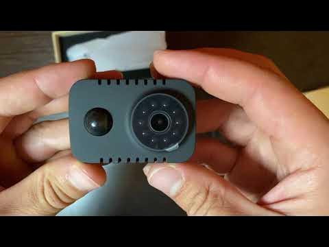 Мини камера с датчиком движения Vdscam MD29, с ночным видением, и PIR датчиком движения FullHD ...