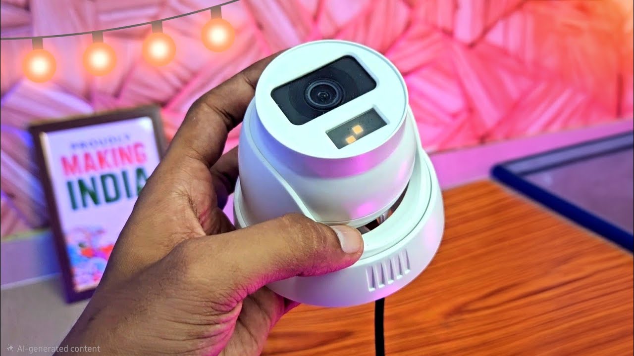 Cp Plus ka CCTV Camera low budget me lagaya - YouTube