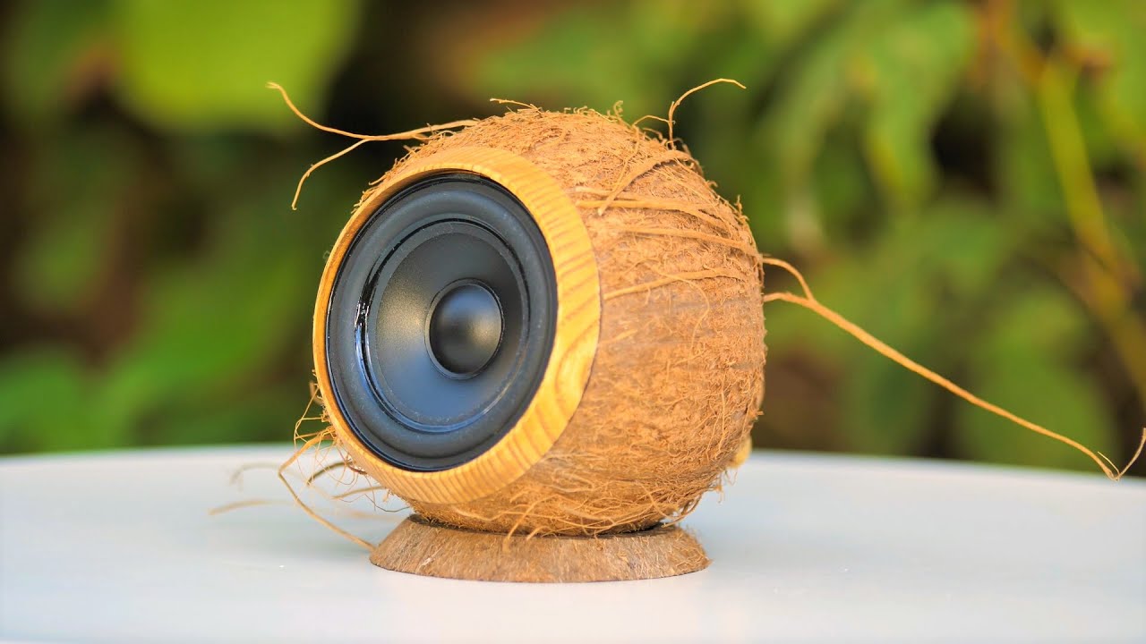 Cocobo 🌴 The making of a natural coconut speaker - YouTube