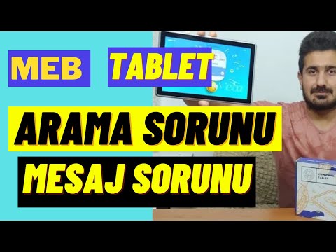 MEB 'in Dağıttığı AİDATA Alim Tabletlerde ARAMA Yapma SMS MESAJ İMEİ Sorunu | NASIL ARAMA YAPILIR