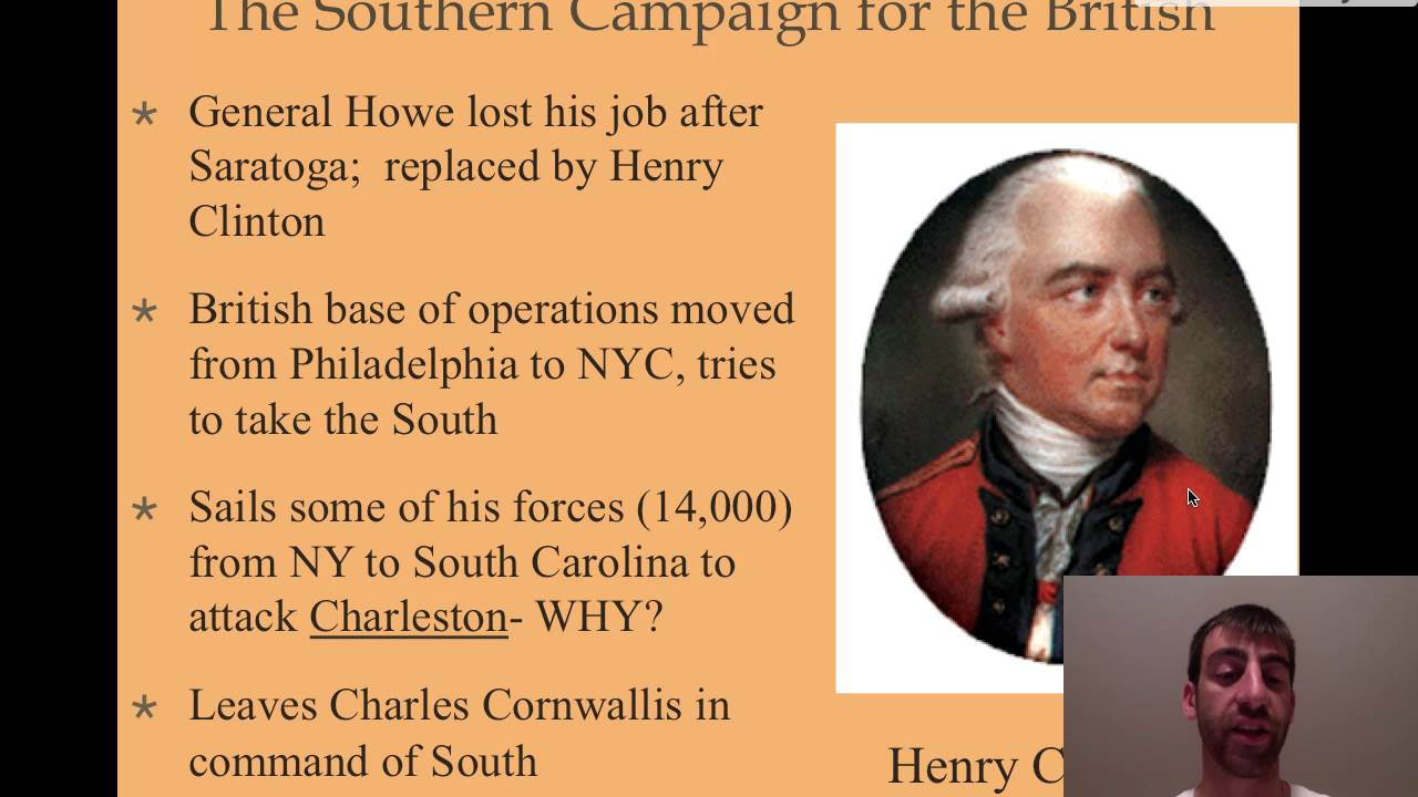 The Southern Campaign Part 1 - YouTube