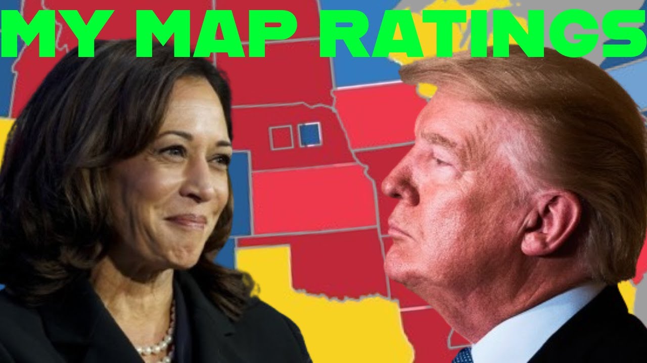 My NEW 2024 Presidential Election Map RATINGS Based On Probability ...