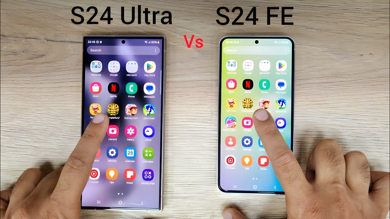 Samsung S24 Ultra vs S24 FE | SPEED TEST - YouTube
