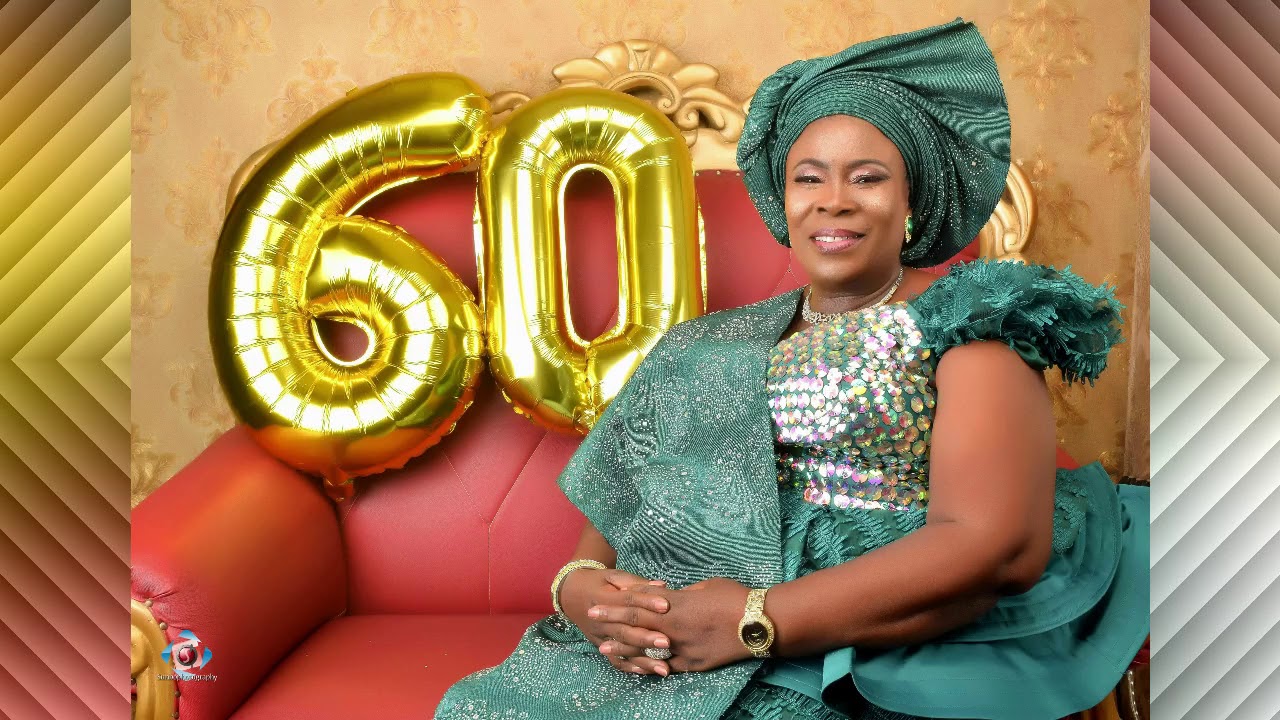 Mrs Sholeye Olayinka birthday phtoshoot by sunbo studio - YouTube