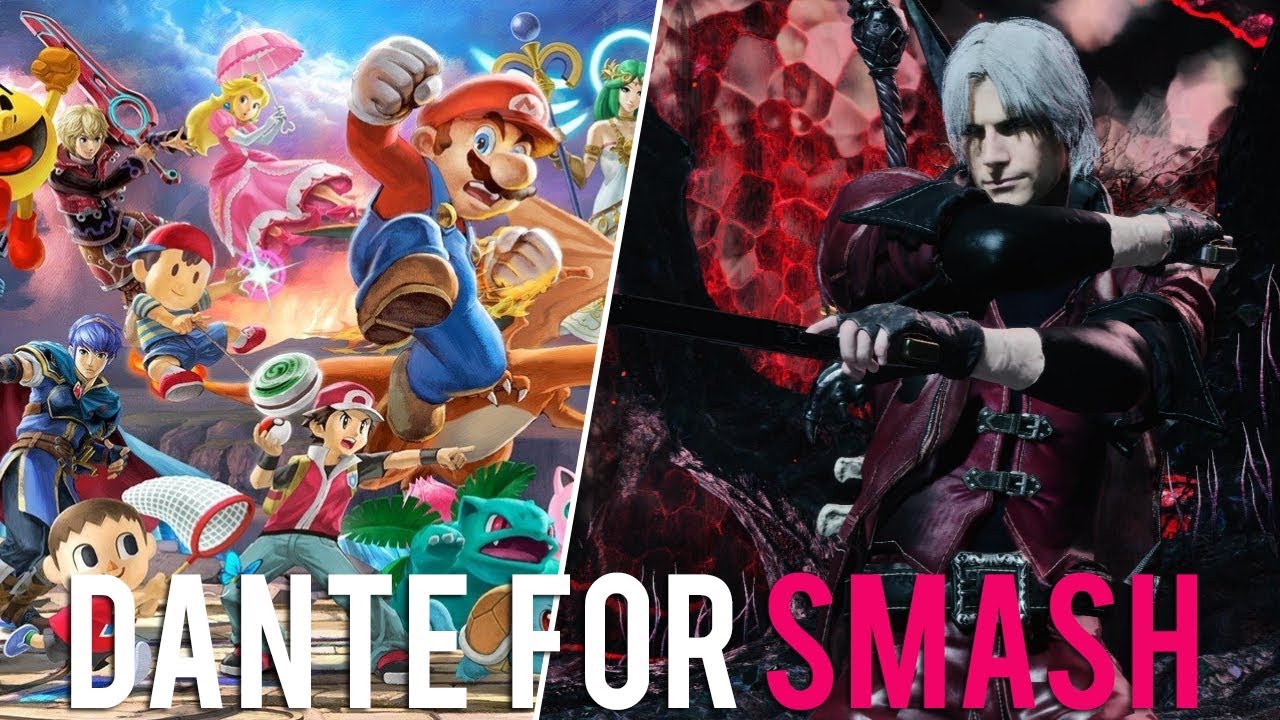 Dante DLC Fighter for Smash Ultimate Rumour / DMC3: Special Edition ...