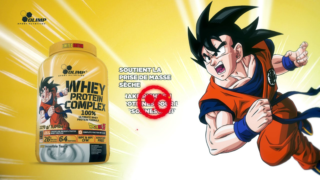 Whey Protein Complex DBZ d'Olimp Nutrition - YouTube