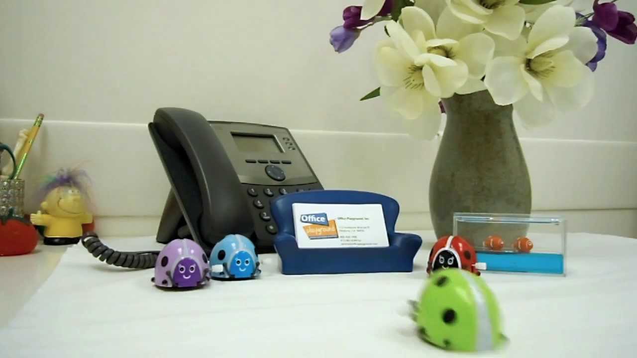 Flip n' Spin Ladybug Wind Up | Office Playground - YouTube