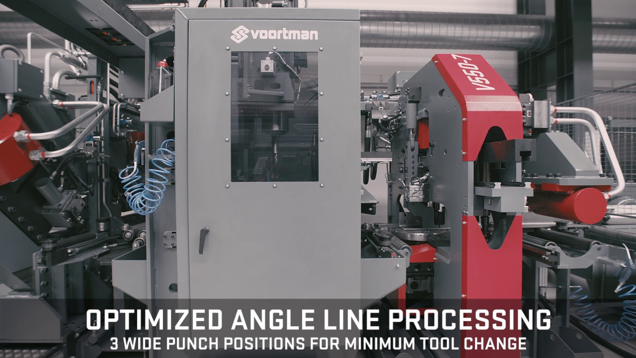 Voortman V550-7 | Optimized angle line processing - YouTube