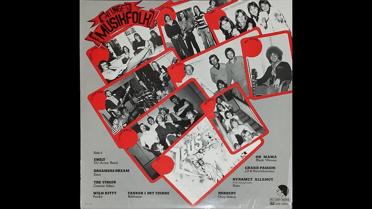 Various - Vi unge's musikfolk - 1978 (Denmark, Pop, Psych, Heavy Rock ...