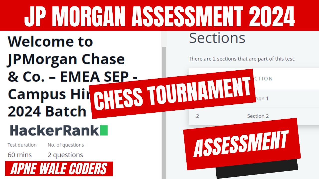 JP Morgan Coding Assessment 2024: Solving the Chess Tournament Problem ...