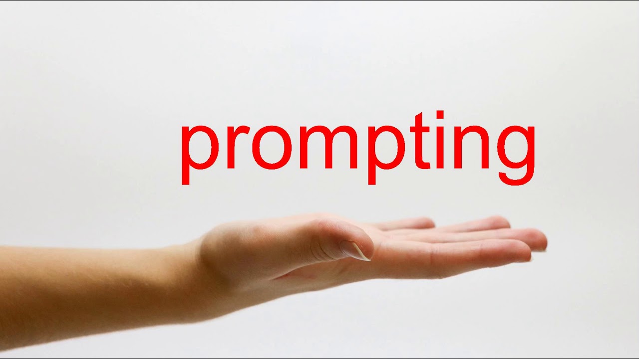 How to Pronounce prompting - American English - YouTube