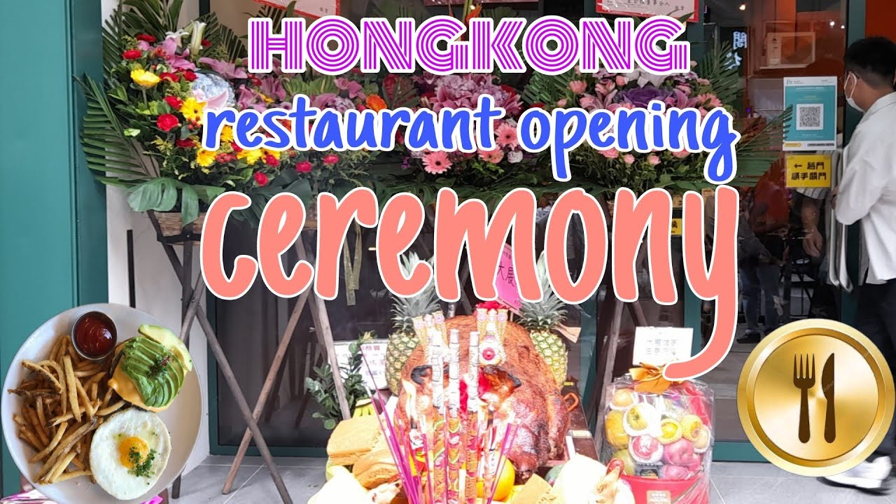 Hongkong Restaurant Opening Ceremony#peresmian pembukaan Restaurant ...
