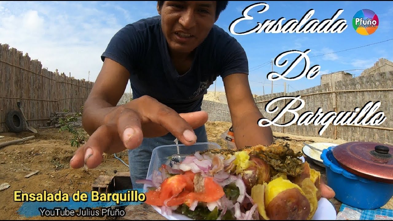 como preparar ensalada de barquillo - pesca y cocina urbana - YouTube