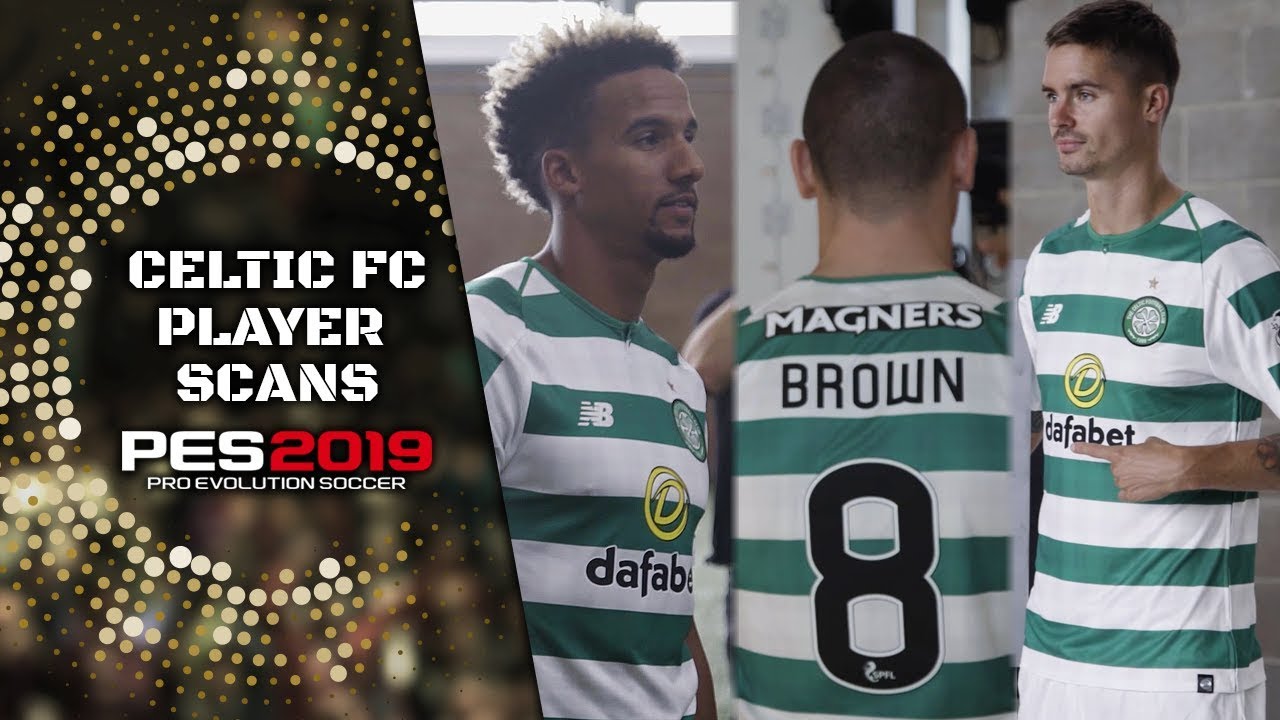 PES 2019 - Celtic FC player scan behind-the-scenes - YouTube