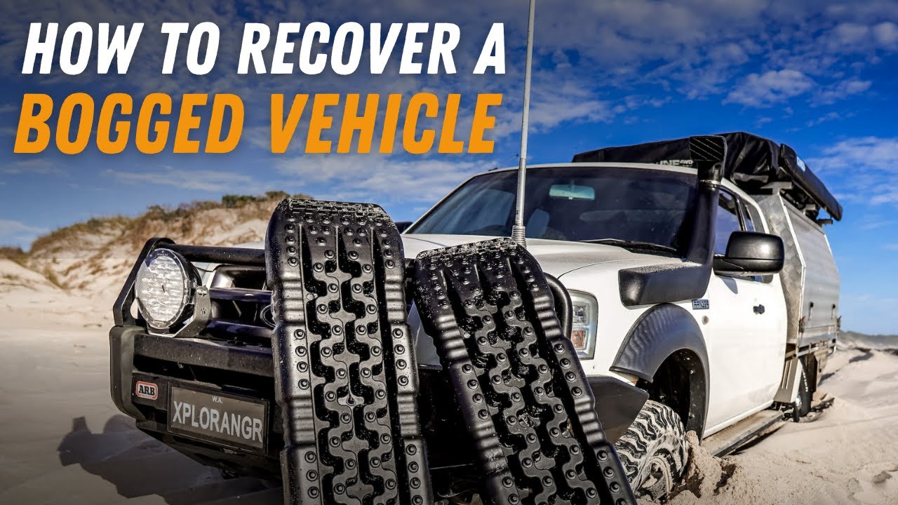 How to Recover a Bogged Vehicle | Dune 4WD Recovery Boards | Anaconda ...