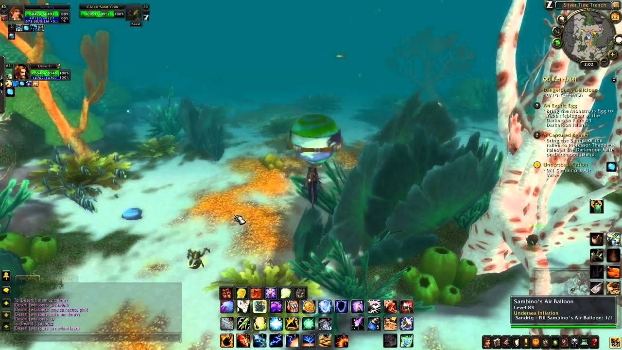 WoW Cataclysm - Undersea Inflation - YouTube